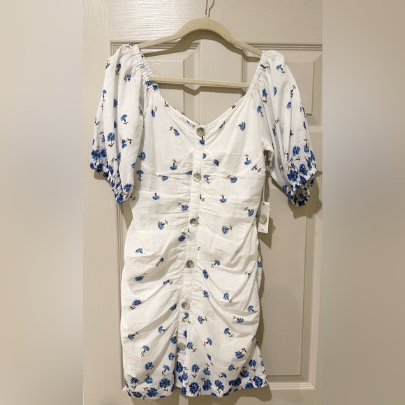 Winston White | Dresses | Nwt Winston White Floral Ruched Dress | Poshmark